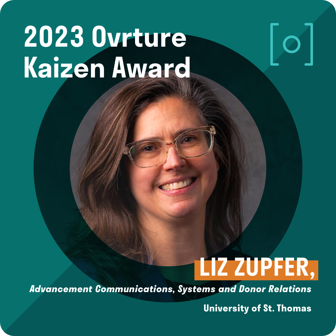 2023 Ovrture Award Winners - Congratulations (and thanks) to our winners!